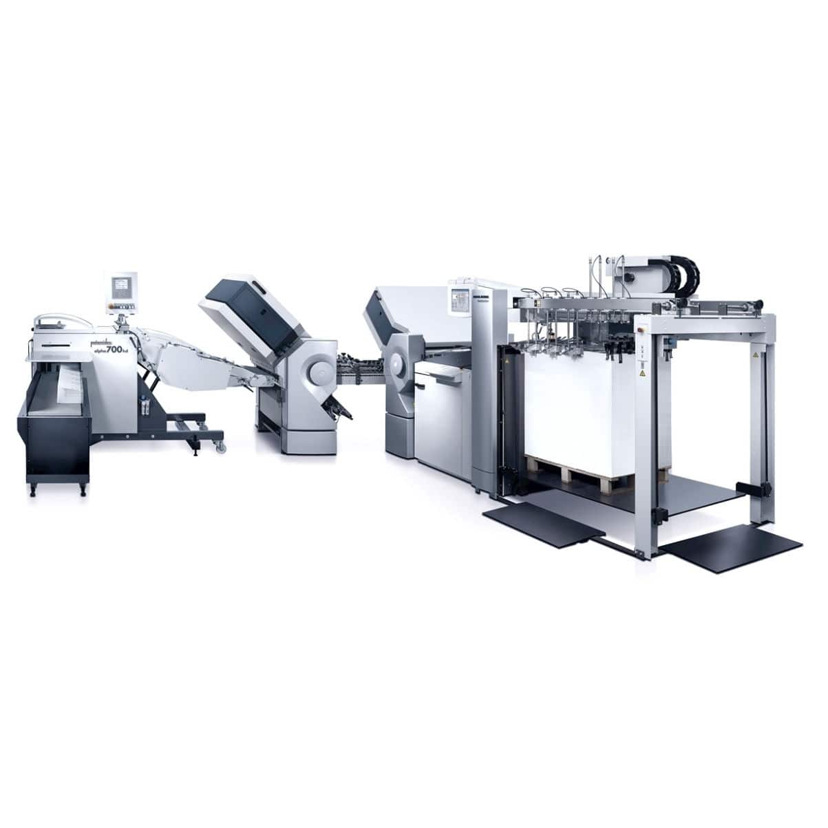 Paper folding machine - Stahlfolder TX 96 - Heidelberger Druckmaschinen ...