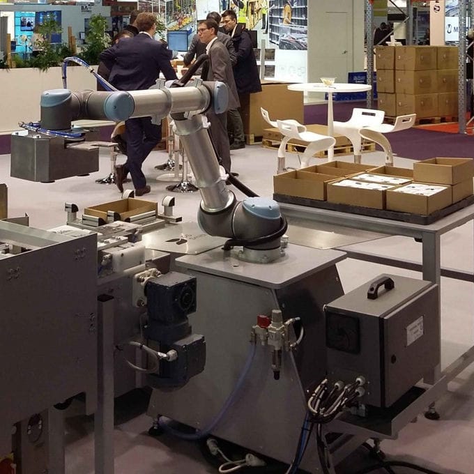 Articulated robot - Quick e-Pack - DS Smith - packaging