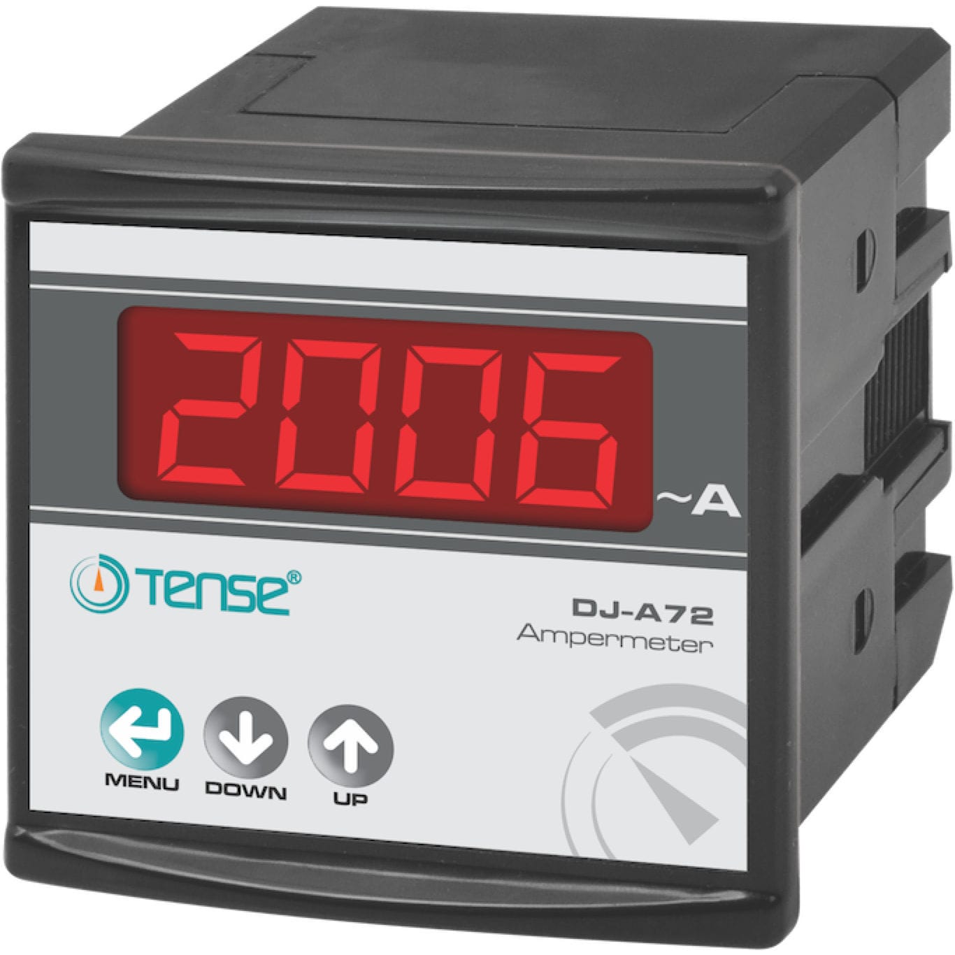 AC ammeter - DJ-A72 - Tense Electronic - digital / panel-mount / for ...