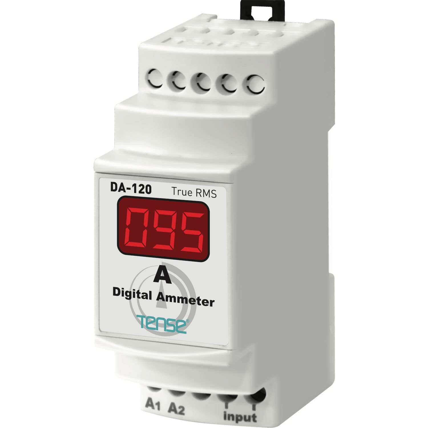 AC ammeter - DA-120 - Tense Electronic - digital / DIN rail / for ...