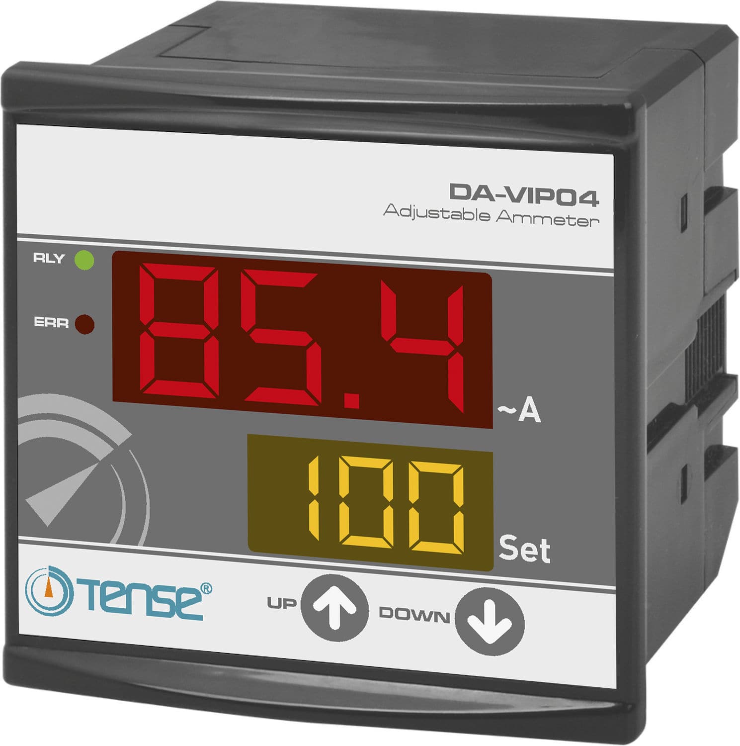 Adjustable ammeter - DA-VIP04 - Tense Electronic - AC / digitall / panel-mount