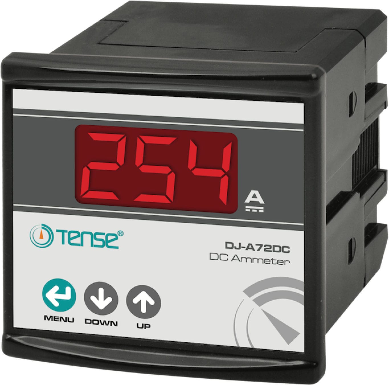 Digital ammeter - DJ-A72DC - Tense Electronic - DC / panel-mount / for ...