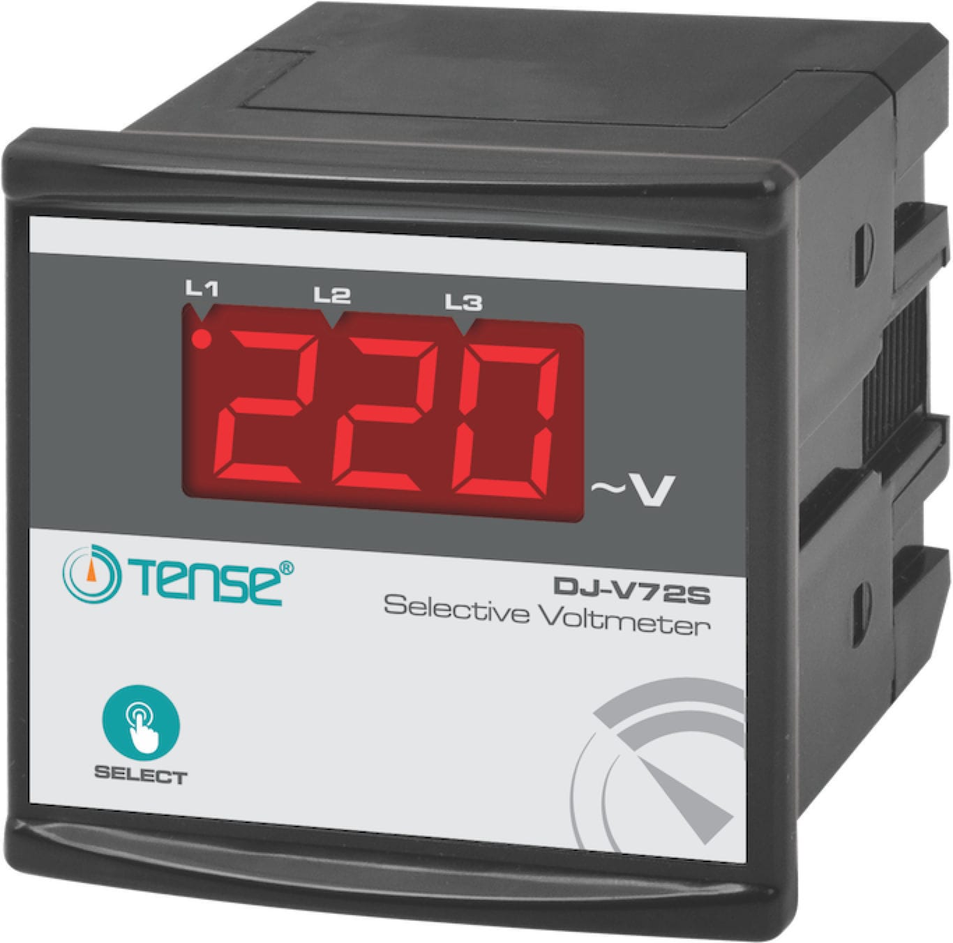 Digital voltmeter - DJ-V72S - Tense Electronic - stationary / AC