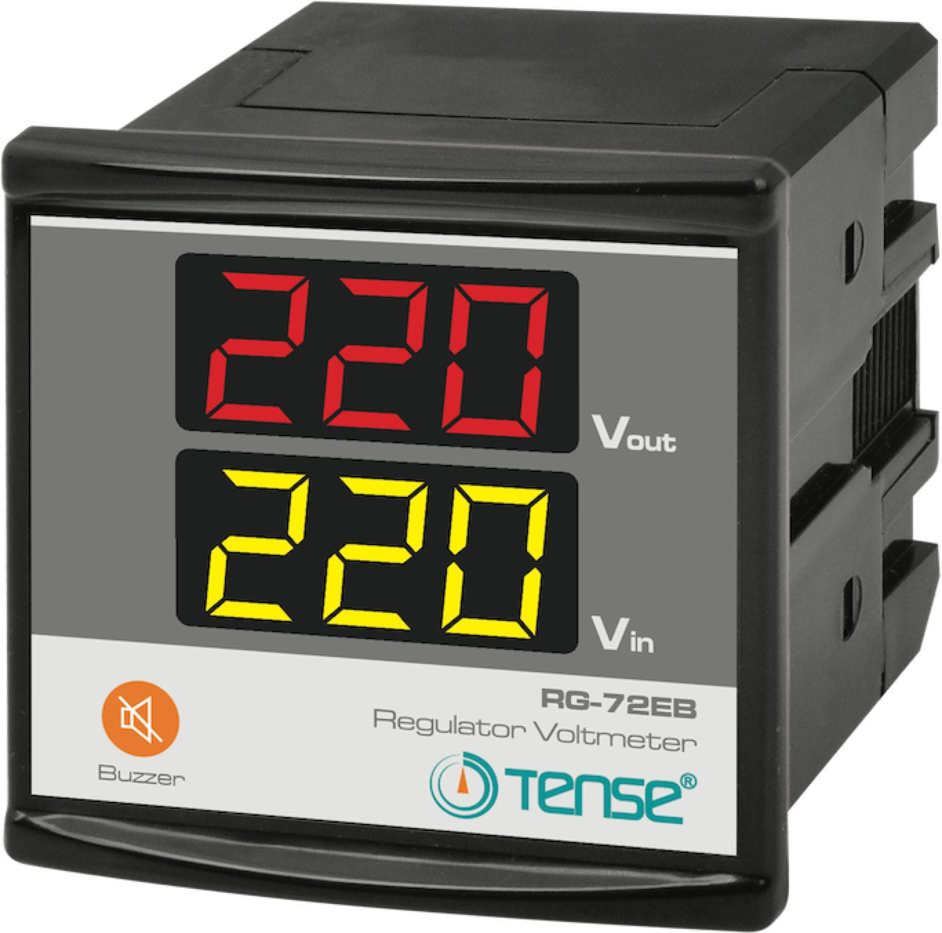 Digital voltmeter - RG-72EB - Tense Electronic - panel-mount / AC ...