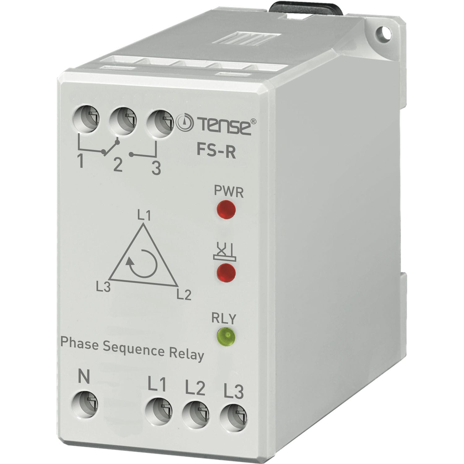 Phase sequence protection relay - FS-R - Tense Electronic - three-phase ...