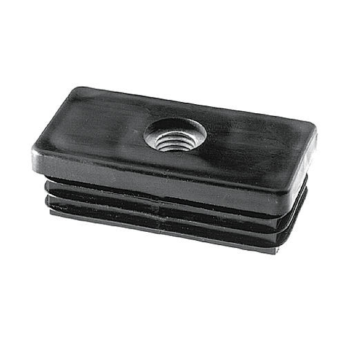 Threaded insert - 34000431 series - TECNODIN - PE / rectangular / tube-end