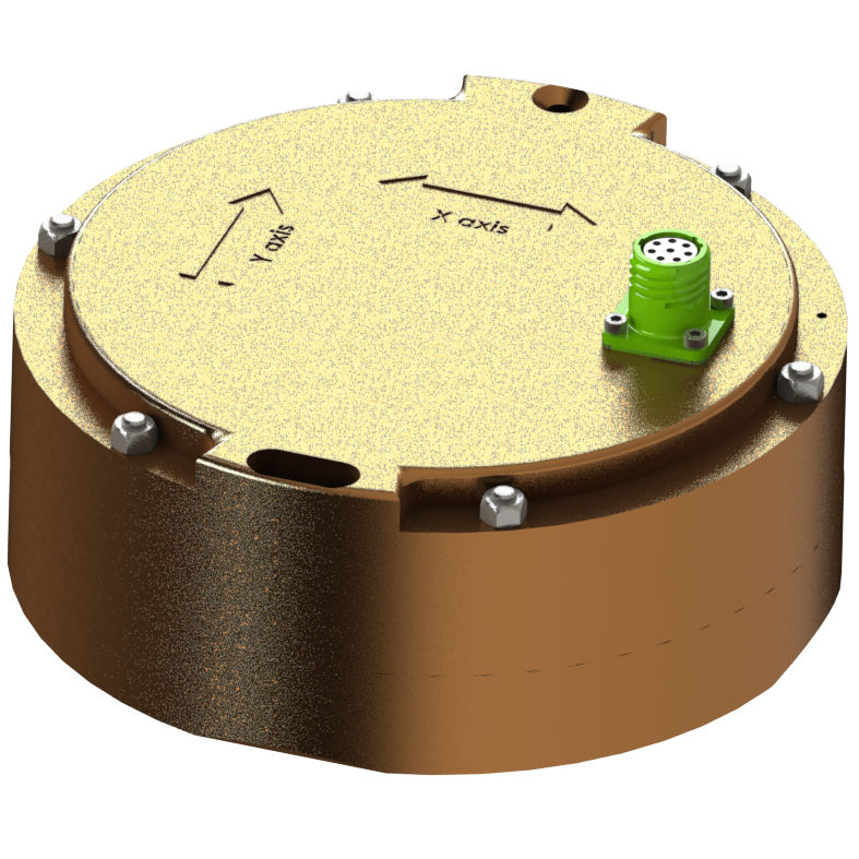 2-axis inclinometer - ES291D41 - S2Tech srl - digital / MEMS / rugged