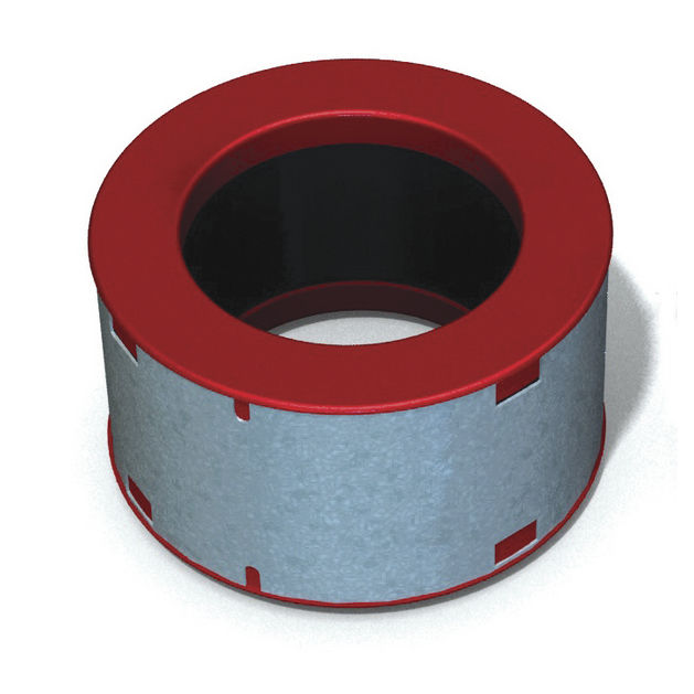 Fire-stop bushing - MG2 - Rf-t - cast iron