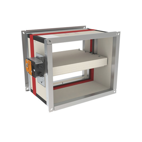 Smoke evacuation damper - VUW120 - Rf-t