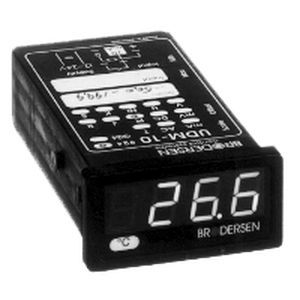 Process panel meter - UDM-10 - Brodersen Controls - temperature / power ...