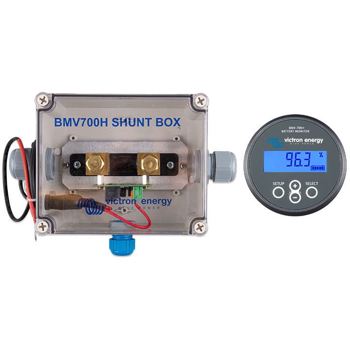 Smart battery monitor - BMV series - Victron Energy - high-voltage