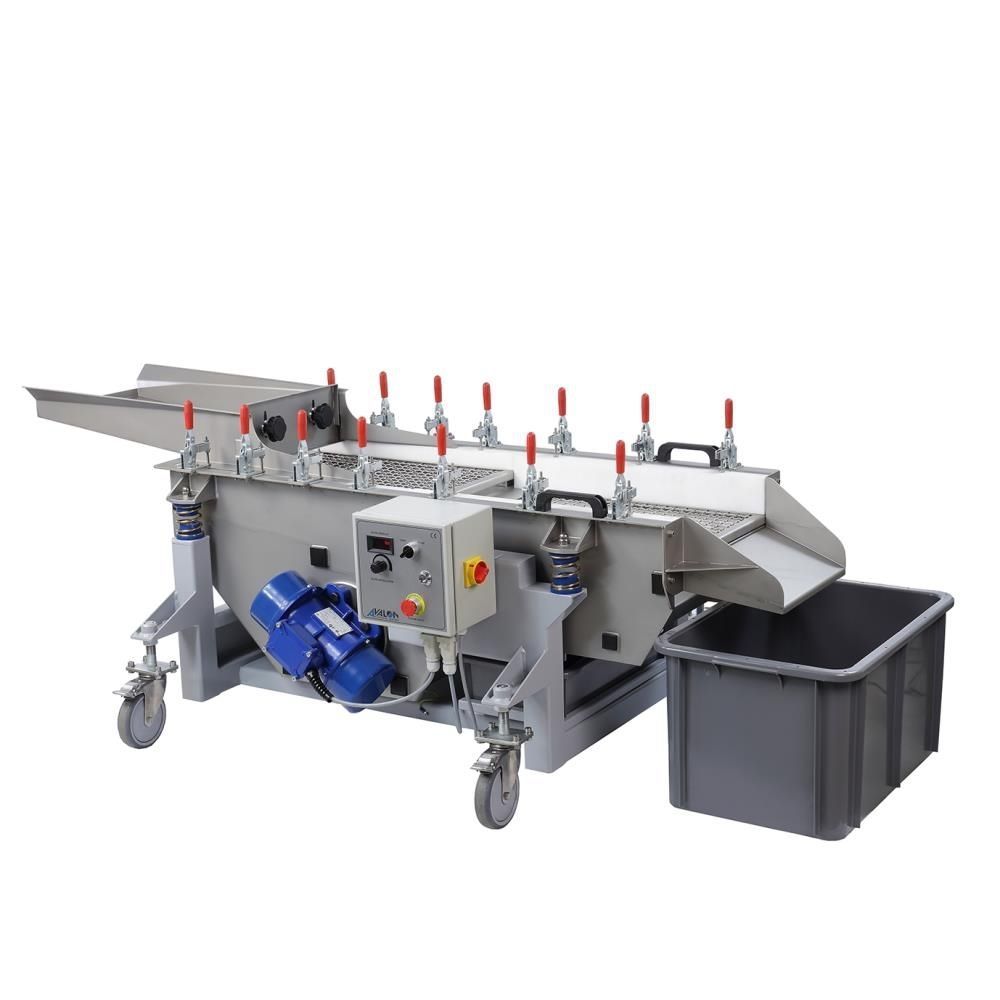 Sorting sieving machine - Novagum S.r.l. - vibrating / linear vibrating ...