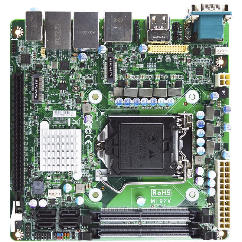 Mini-ITX motherboard - MI92V - Jetway Information Co., Ltd. - Intel® Celeron® / Intel® Pentium ...