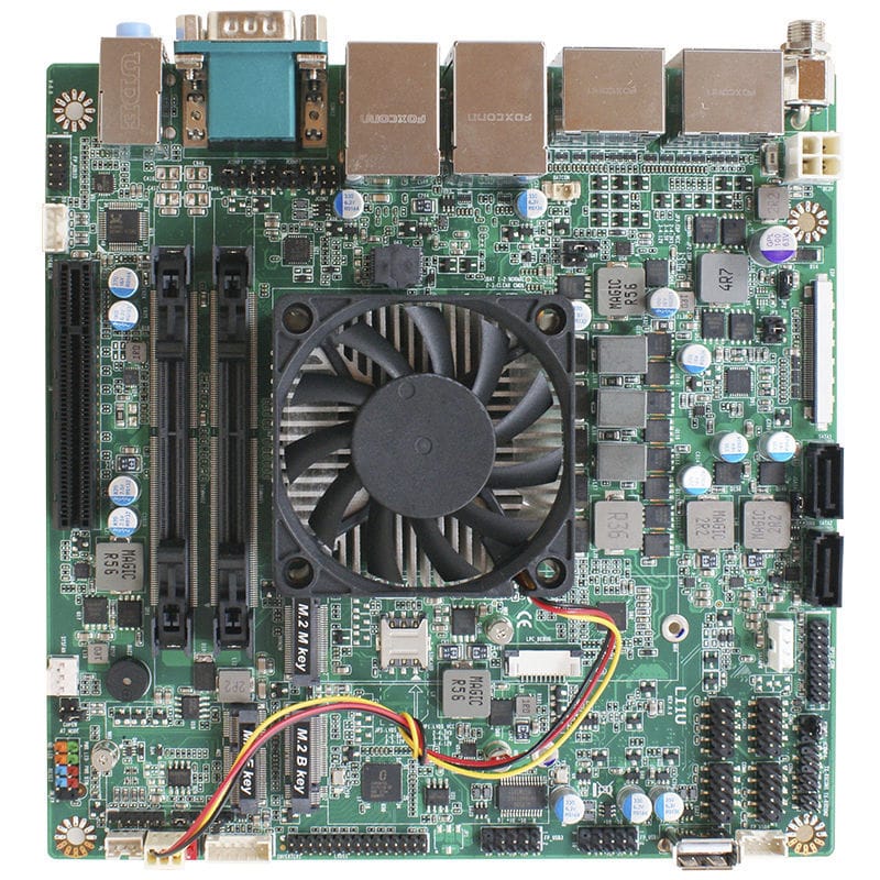 Mini-ITX motherboard - JLI1U-20 - Jetway Information Co., Ltd. - AMD Ryzen™ Embedded V1605B ...
