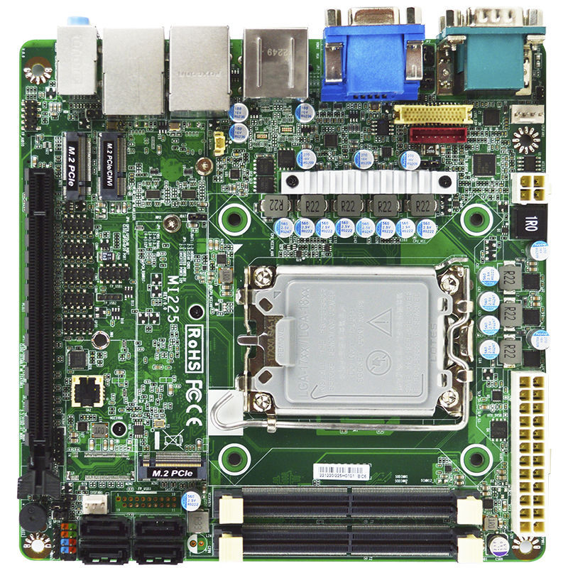 Mini-ITX motherboard - MI225H6100 - Jetway Information Co., Ltd. - Intel® Celeron® / Intel® Core ...