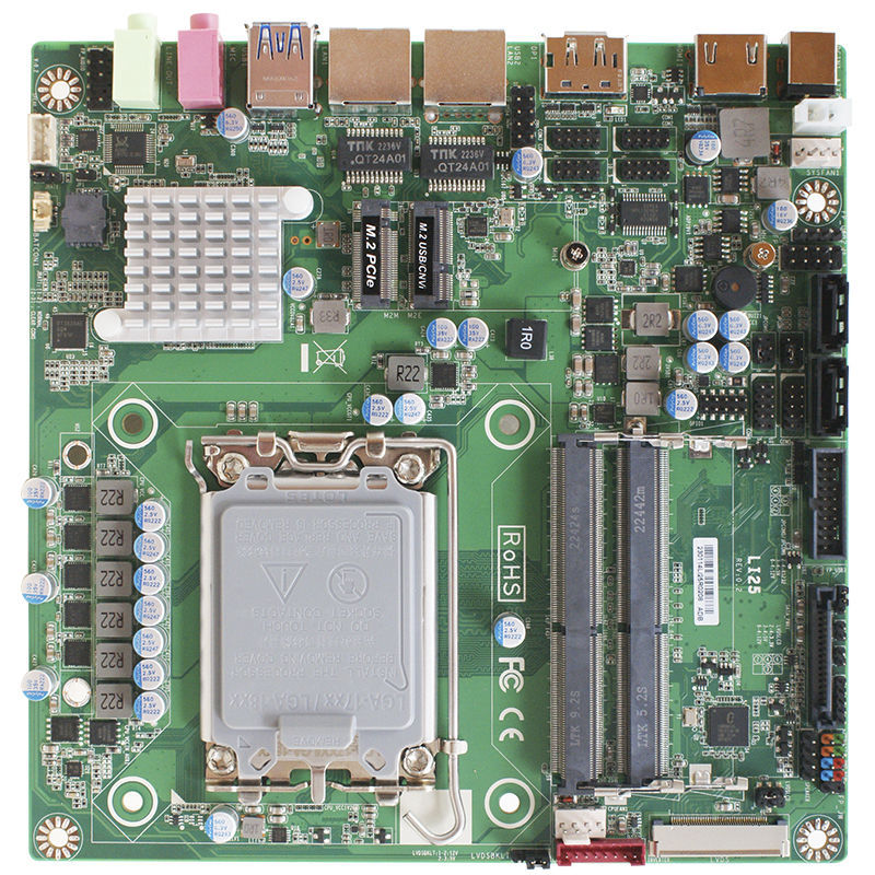 Mini-ITX motherboard - LI25-H6100L - Jetway Information Co., Ltd. - Intel® Celeron® / Intel ...
