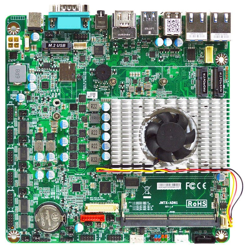 Mini-ITX motherboard - JMTX-ADN1 - Jetway Information Co., Ltd. - Intel® Processor N97 / Intel ...