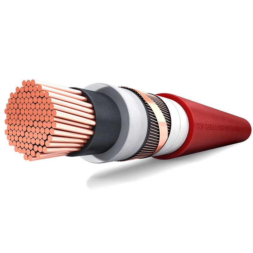 Power cable - X-VOLT RHZ1 Cu / OL / 2OL - Top Cable - multi-strand ...