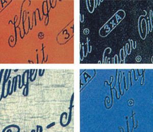 Flange gasket sheet - Uni Klinger Limited - chemical-resistant