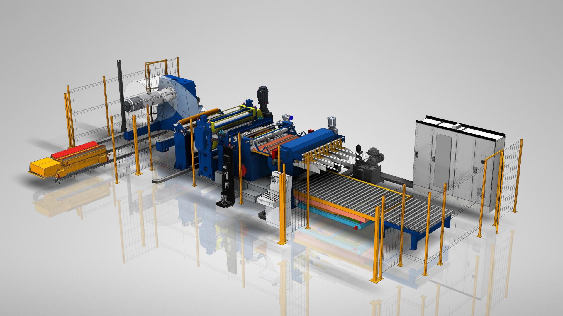 Sheet metal embossing unit - Elma machine