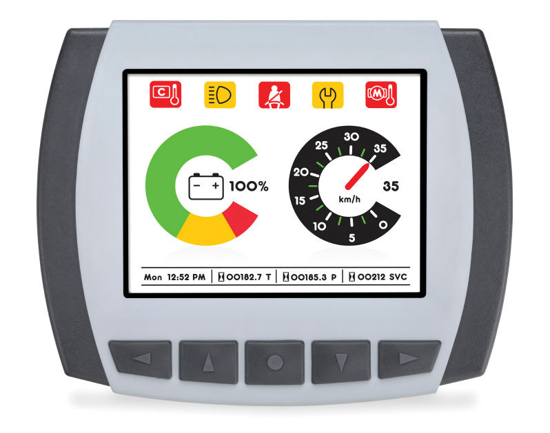 Graphic display - 3.5" | enGage® VI - Curtis Instruments - 17-segment ...