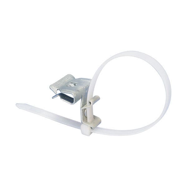 Nylon cable tie - 2H4CTBB series - ERICO - with fastener