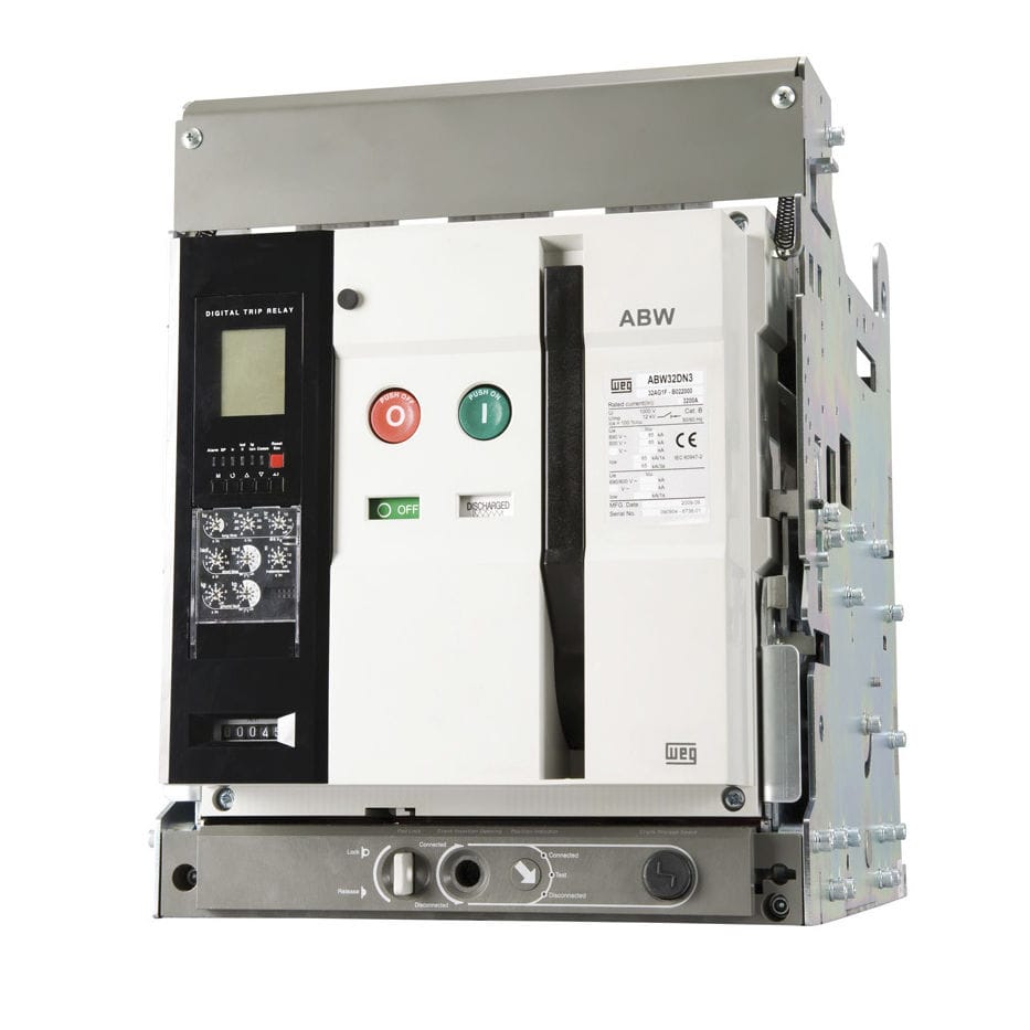 Air-operated circuit breaker - ABW series - WEG - ground fault ...