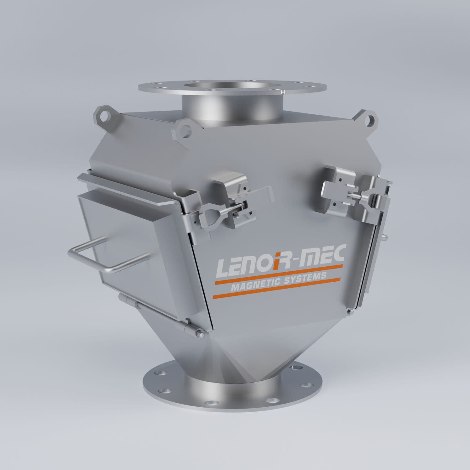 Metal separator - SPM - Lenoir-Mec - magnetic plate / for the food industry / easy cleaning