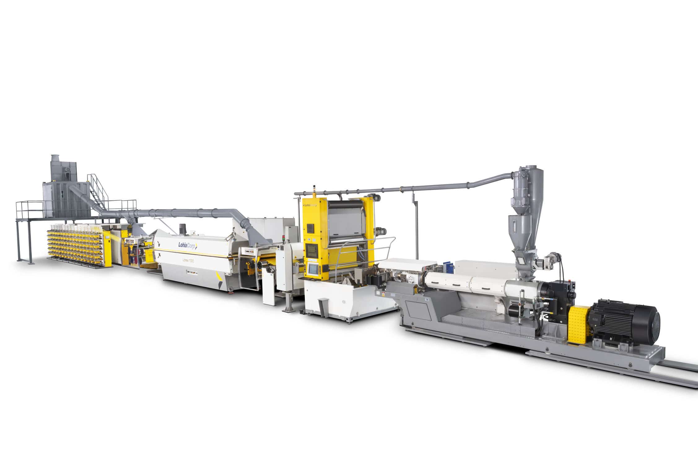 High-throughput extrusion line - LOREX series - Lohia Corp Limited ...