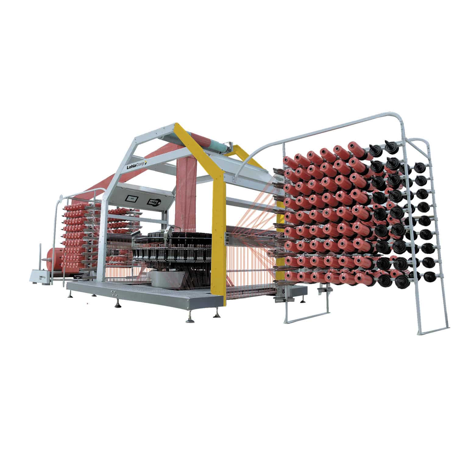 Circular weaving machine - LENO series - Lohia Corp Limited - for bags