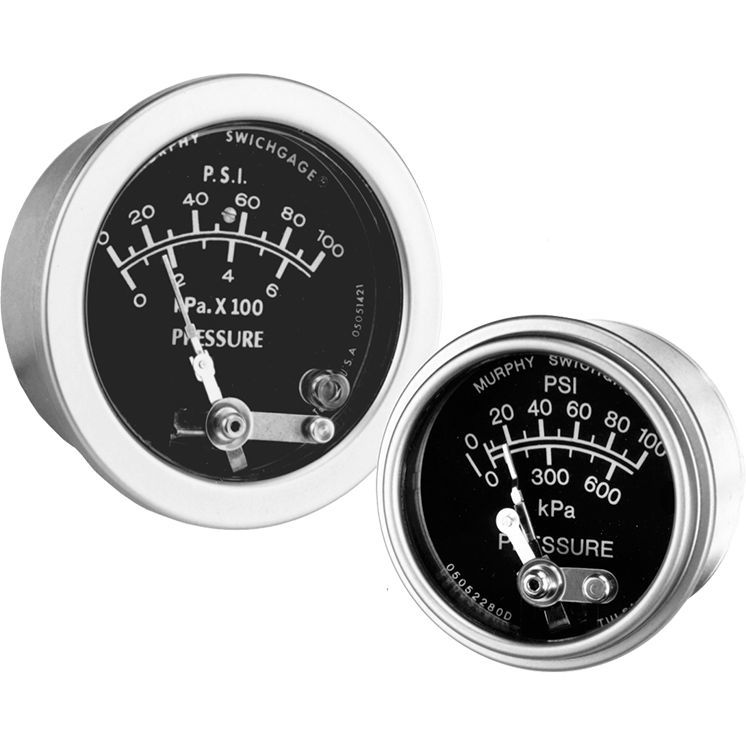 Pressure gauge - 20P series - Frank W Murphy Ltd. - water / oil ...