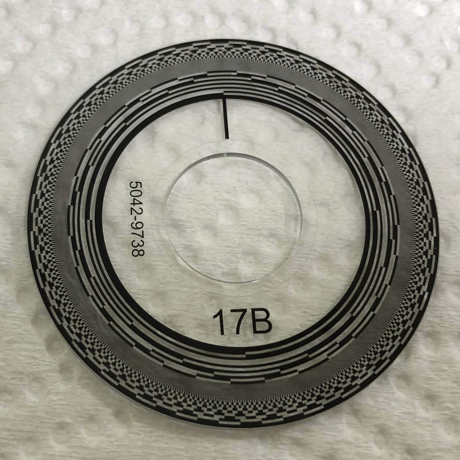 Optical encoder disc - HONEST SENSOR Corp. Taiwan - transmissive / glass