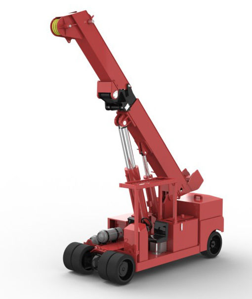 Mobile crane - TF45/60 FORKLIFT - LIFT SYSTEMS, INC. - boom / lifting ...