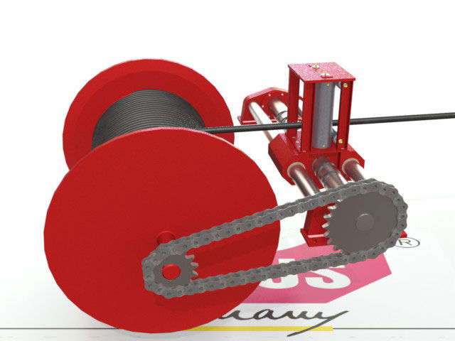 Cable winder - LEBUS International Engineers