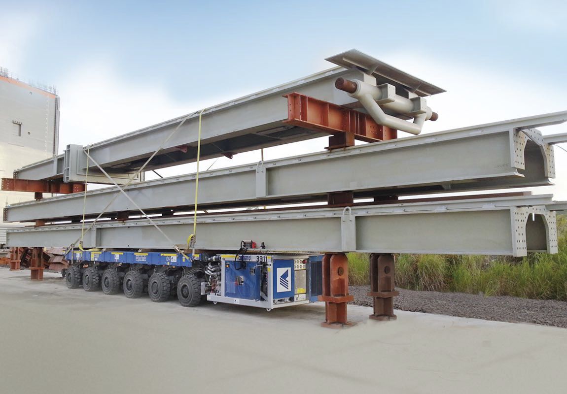 Diesel engine self-propelled trailer - MSPE series - Faymonville ...