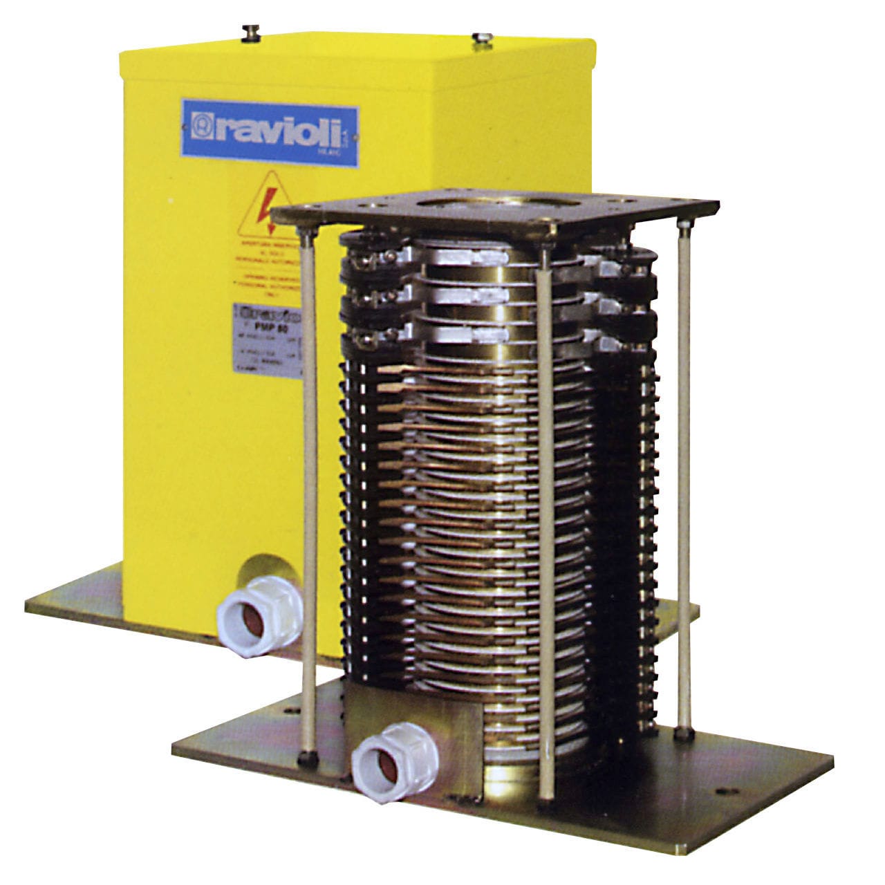 Column type slip ring - PMP - Ravioli spa - metal / graphite