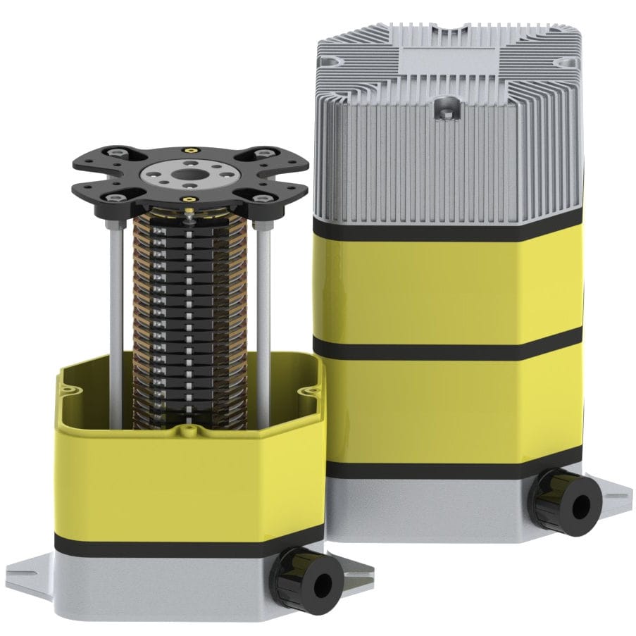 Column type slip ring - PME - Ravioli spa - thermoplastic / aluminum / IP65