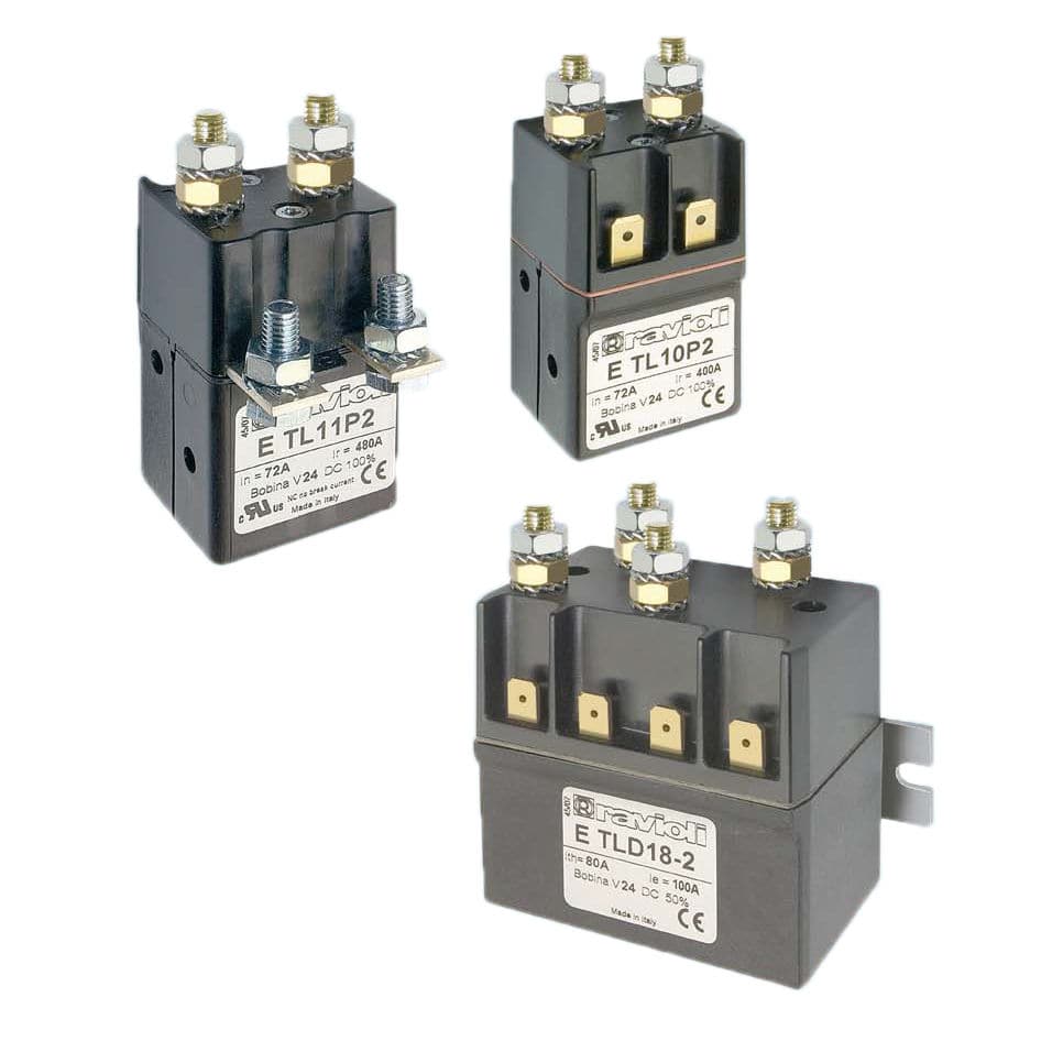 Power contactor - TL10 series - Ravioli spa - electromagnetic / DC ...
