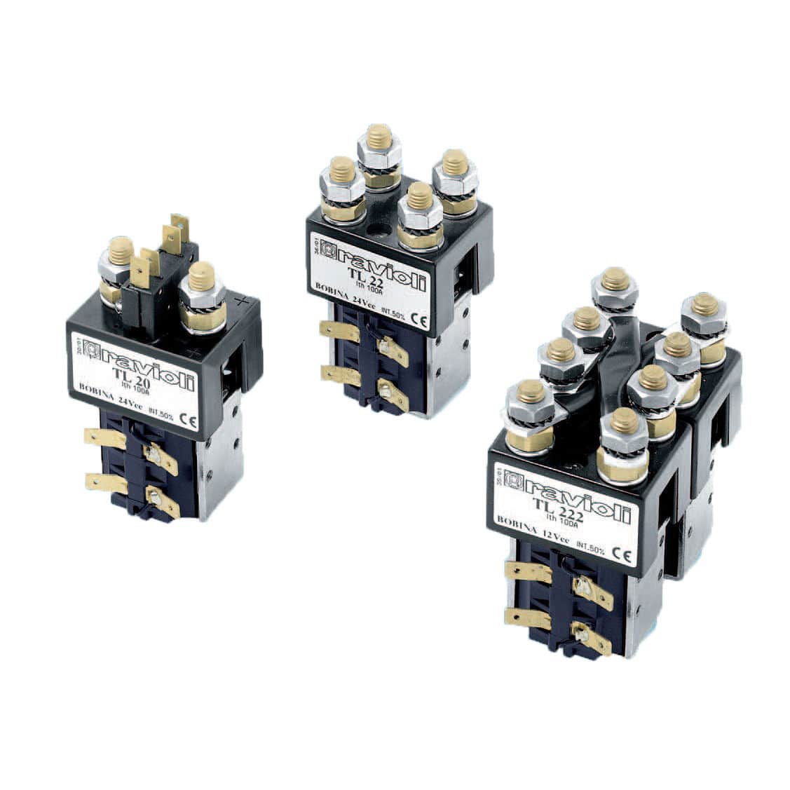 Power contactor - TL20 series - Ravioli spa - electromagnetic / DC ...