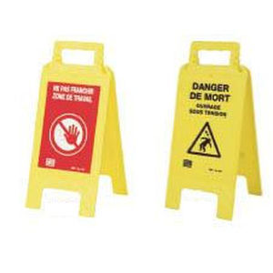 Folding warning sign - AL-319, AL-320 - CATU
