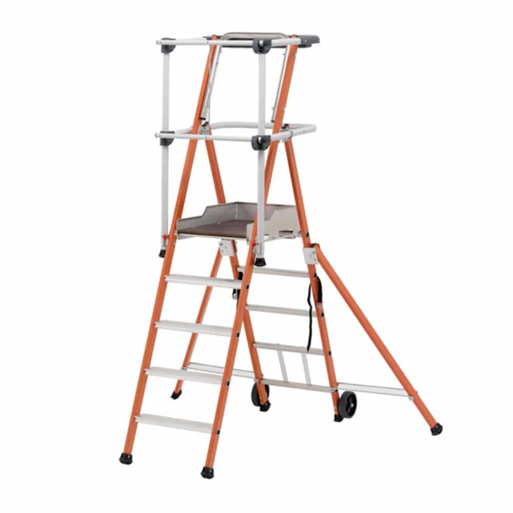 Wheeled step ladder - MP-700-I. series - CATU - plastic