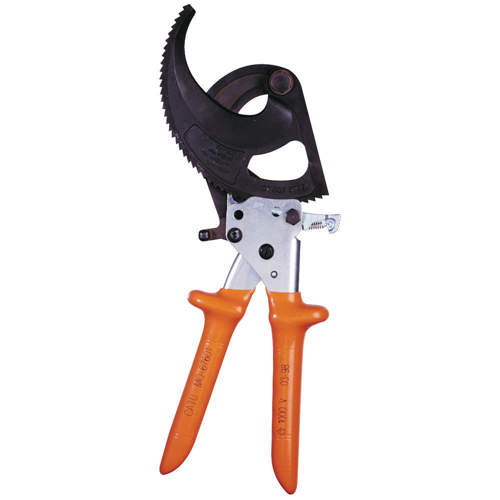 Manual cable cutter - MO-6760 series - CATU - ratchet / insulated