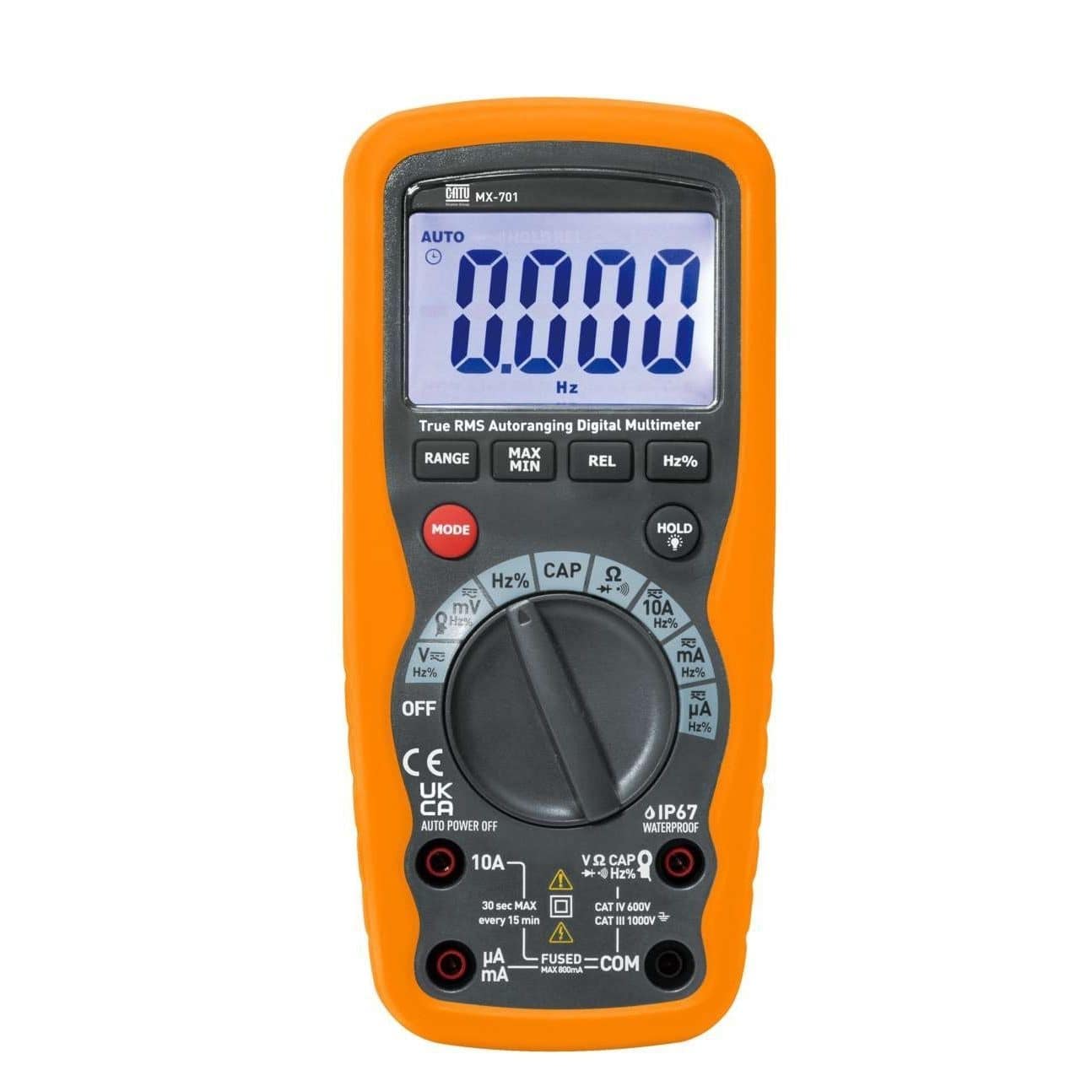 Digital multimeter - MX-701 - CATU - portable / 1000 V / 10 A