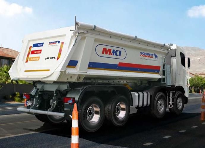 4-axle truck - M. KI - Schmitz Cargobull - 3-axle