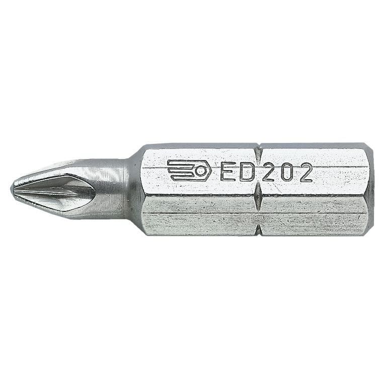 Pozidriv screwdriver bit - ED.2 series - FACOM - steel / for power tools