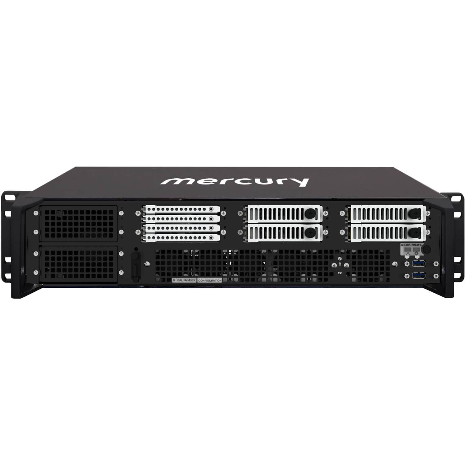 Storage server - RES X08 - MERCURY SYSTEMS - 2U / NVIDIA / industrial