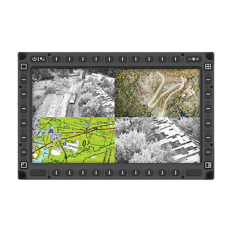 LCD display - AVM4118Q - MERCURY SYSTEMS - 1920 x 1080 / full HD / 11.6"