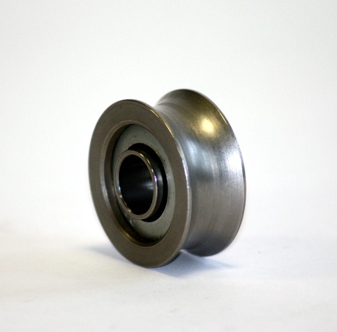 Ball bearing - CGR Roulements - radial / steel / for sliding doors