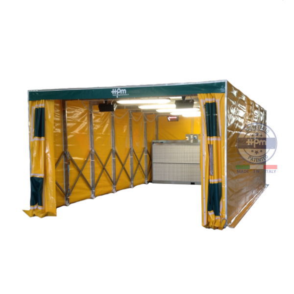 Open paint tunnel - SPACE P - HPM Engineering srl - enclosed / for ...