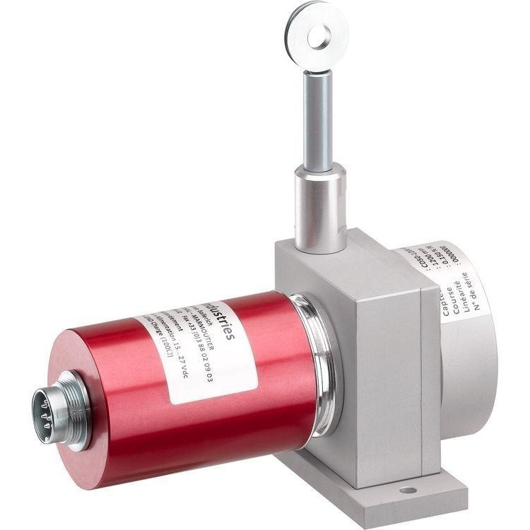 Draw-wire displacement sensor - CD50 ANA - AK Industries - potentiometer / 4-20mA / 0-10 V